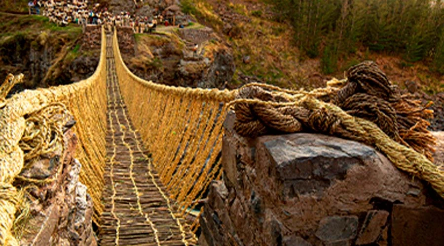 Renovación del puente inka de Q'eswachaka | Festividades del Perú | Y ...